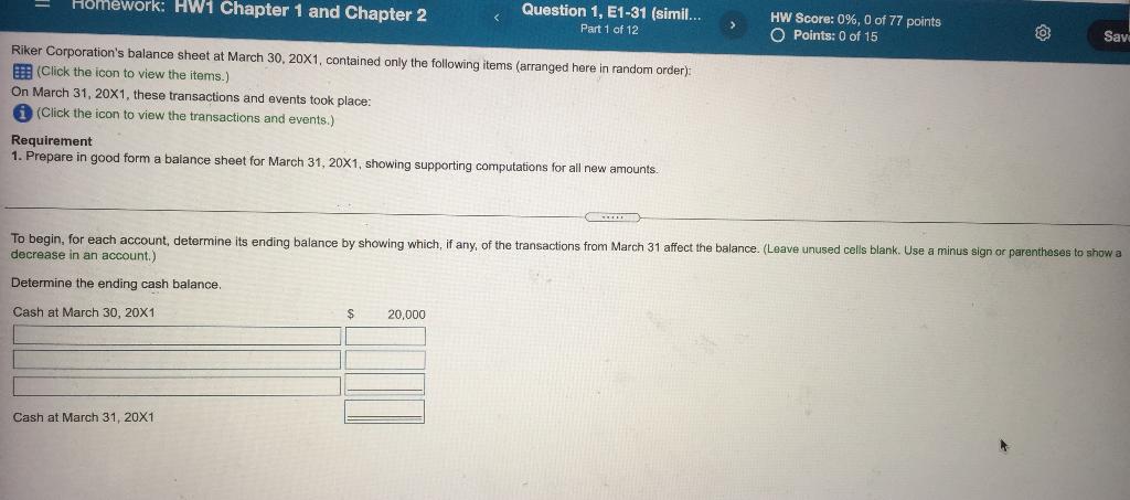 Solved Homework: HW1 Chapter 1 and Chapter 2 Question 1, | Chegg.com