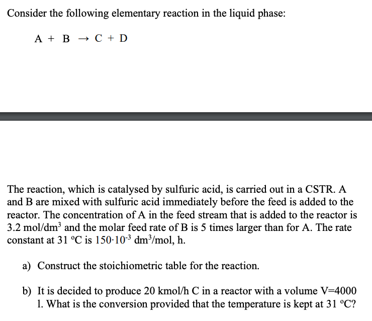 Solved Consider the following parallel reactions: | Chegg.com