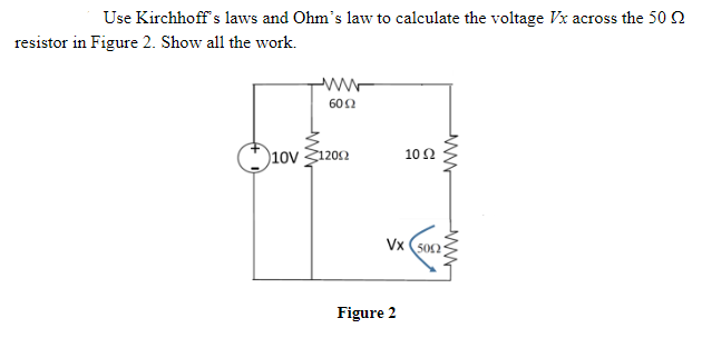 Solved Use Kirchhoff's laws and Ohm's law to calculate the | Chegg.com