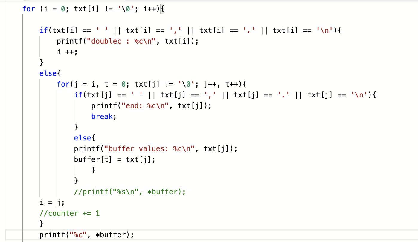 Solved For each character in a file of words that I am | Chegg.com