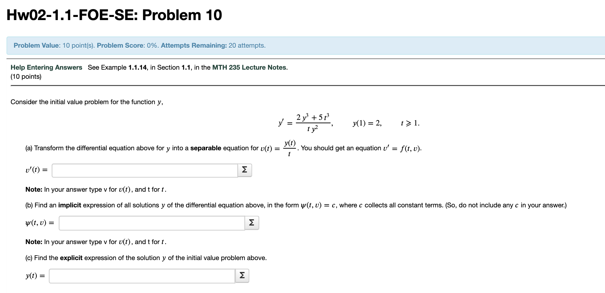 Solved Hw02-1.1-FOE-SE: Problem 10 Problem Value: 10 | Chegg.com