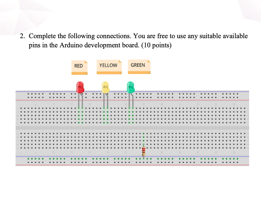 Solved You are required to develop an Arduino project for | Chegg.com