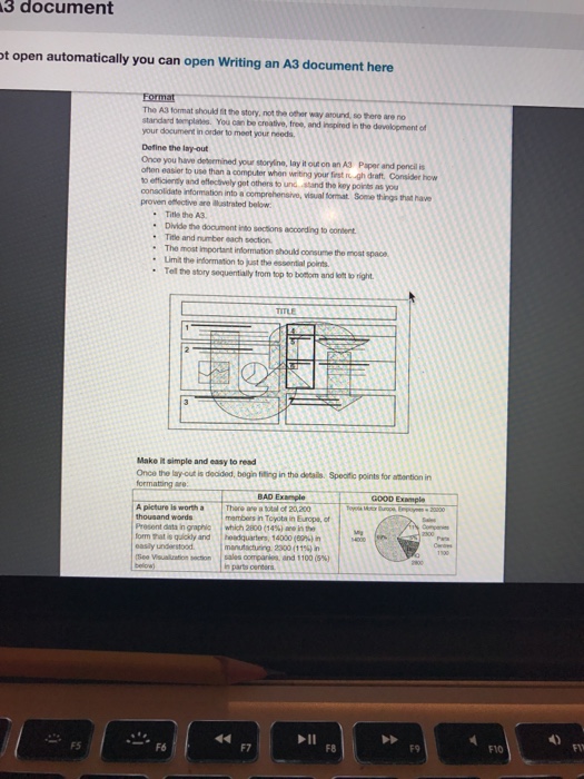Solved Writing an A3 document A3 Take Home Activity: DUE | Chegg.com