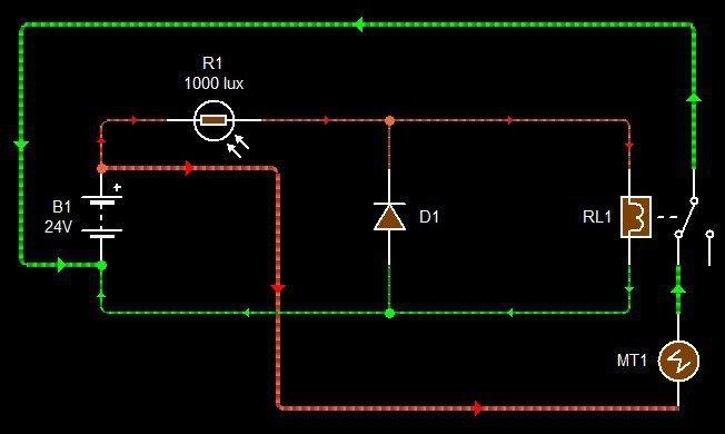 Solved Determine the relationship of LDR using Relay to | Chegg.com