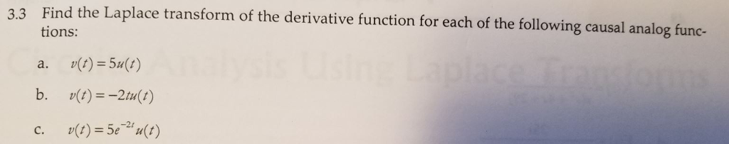 Solved Analog Signal Processing and Filter Design | Chegg.com