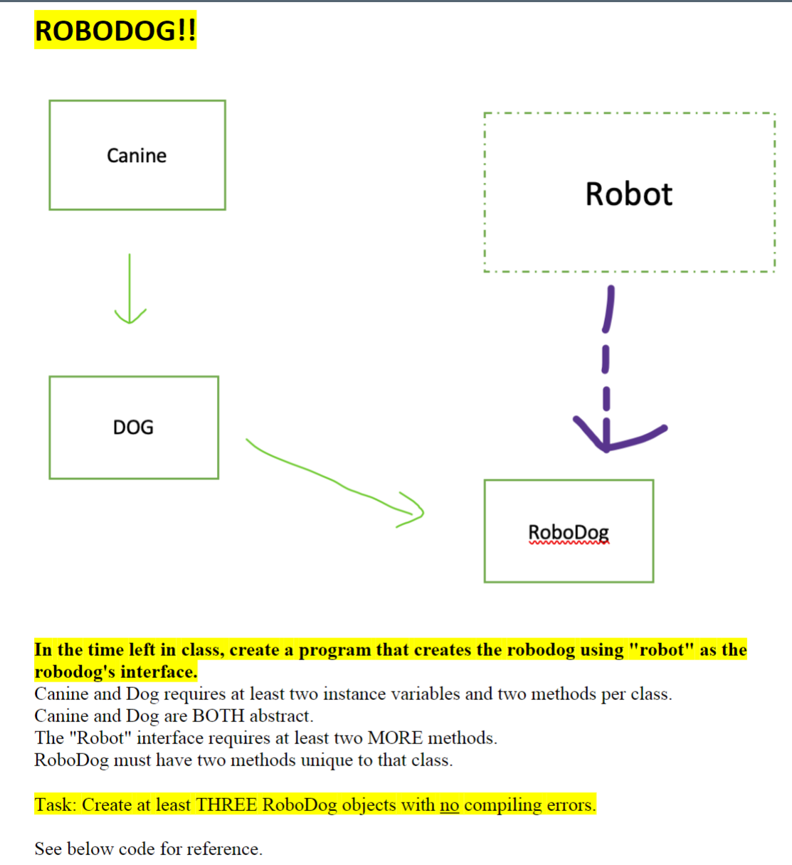 Solved In the time left in class, create a program that | Chegg.com