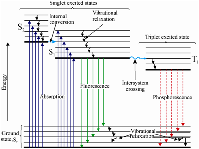 Solved I need some help understanding the Jablonski Diagram. | Chegg.com