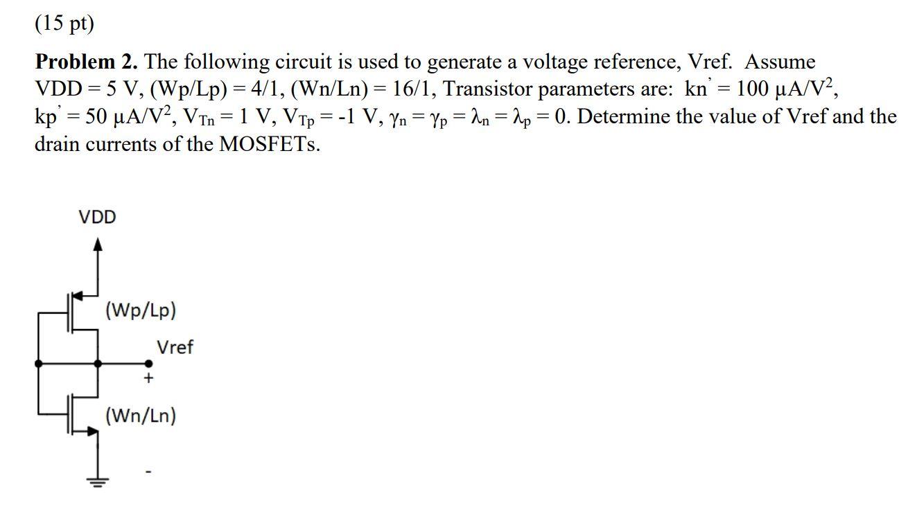 Solved The following circuit is used to create a voltage | Chegg.com