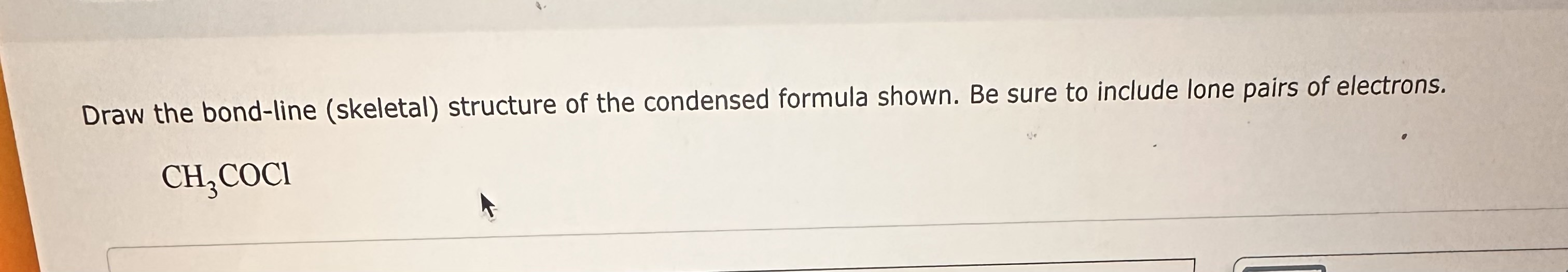 Solved Draw the bond-line (skeletal) structure of the | Chegg.com