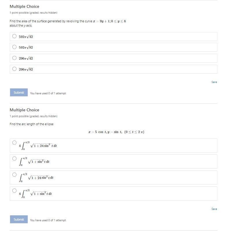 Solved Multiple Choice 1 point possible (graded results | Chegg.com