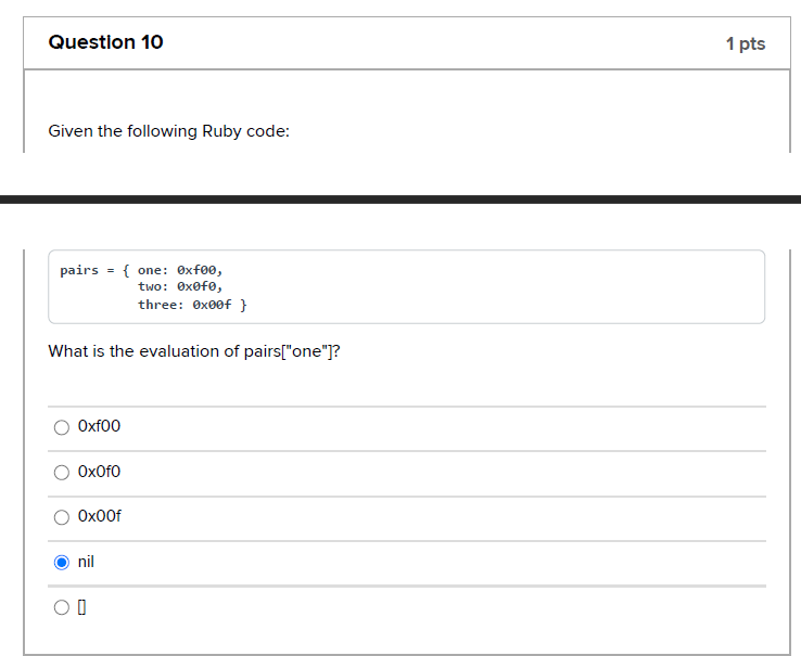 Solved What should be the name of a simple mutator | Chegg.com