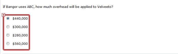 Solved x Using activity-based costing, overhead is applied | Chegg.com