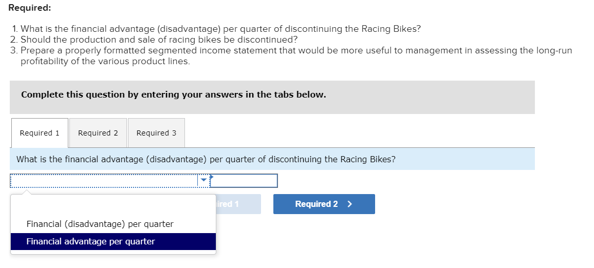 Solved Exercise 6-2 (Algo) Dropping or Retaining a Segment | Chegg.com