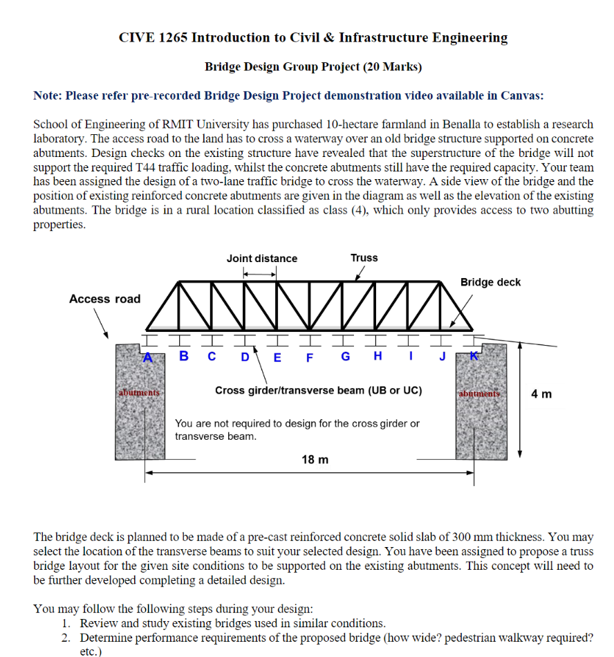 Solved CIVE 1265 Introduction to Civil \& Infrastructure | Chegg.com