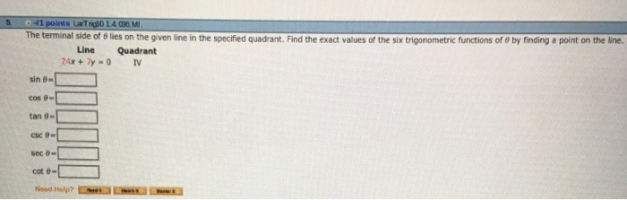 Solved 5 0-1 points LarTngto 1.4. 0GM 036 M of lies on the | Chegg.com Solved 5 0-1 points LarTngto 1.4. 0GM 036 M of lies on the | Chegg.com