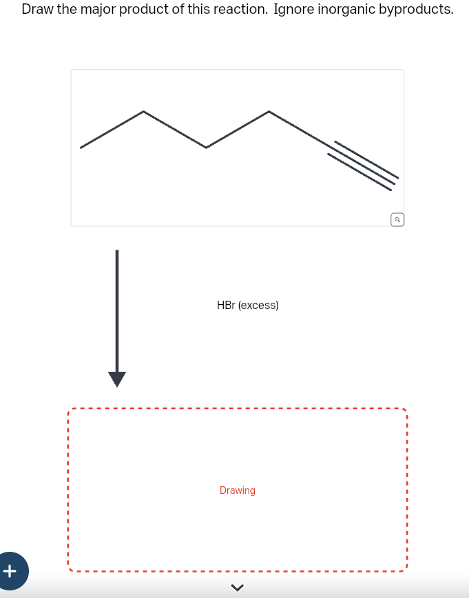 Solved Draw the major product of this reaction. Ignore | Chegg.com
