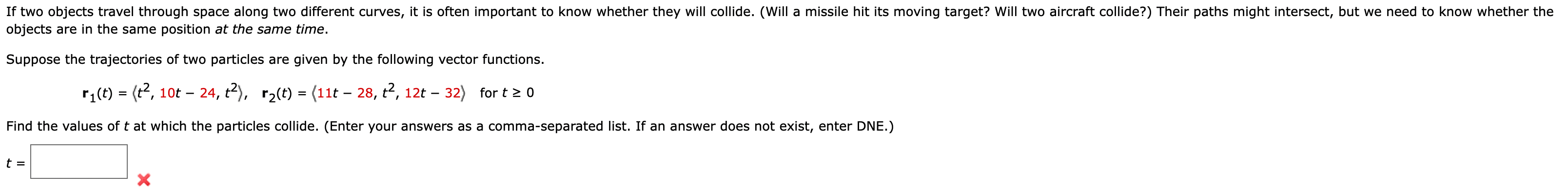 Solved objects are in the same position at the same time. | Chegg.com