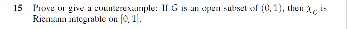 Solved 15 Prove or give a counterexample: If G is an open | Chegg.com