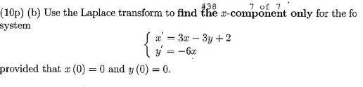 Solved (Mixture problem) (20p) (a) A brine solution runs | Chegg.com Solved (Mixture problem) (20p) (a) A brine solution runs | Chegg.com