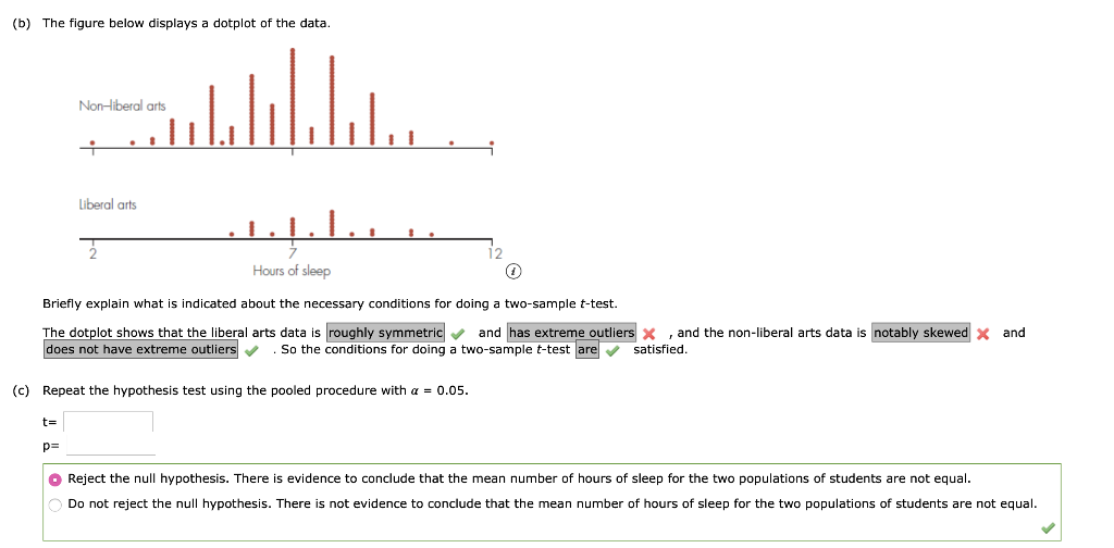 Solved A survey was given in two statistics classes on the | Chegg.com