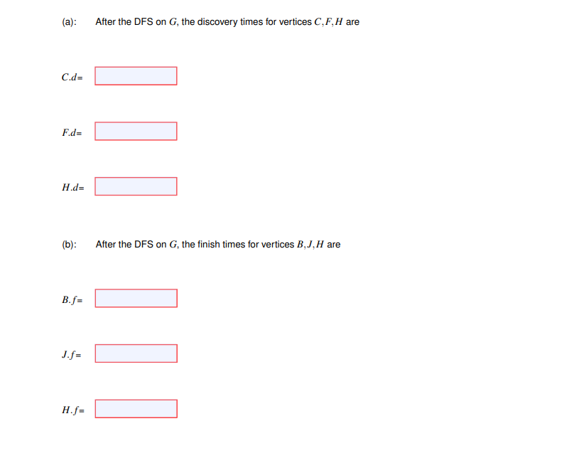 Solved Q4 (18 points) An undirected graph G is shown in | Chegg.com
