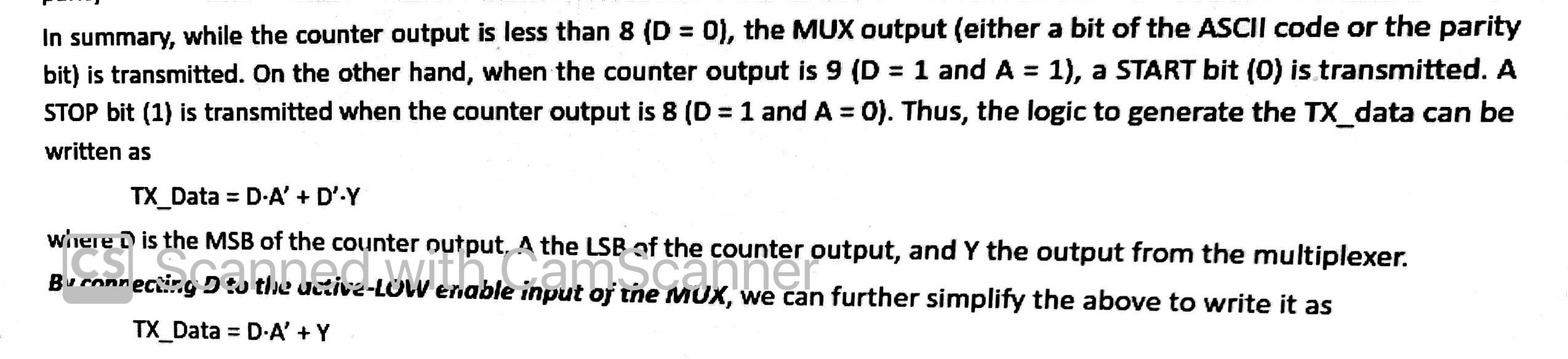 Solved In summary, while the counter output is less than 8 | Chegg.com