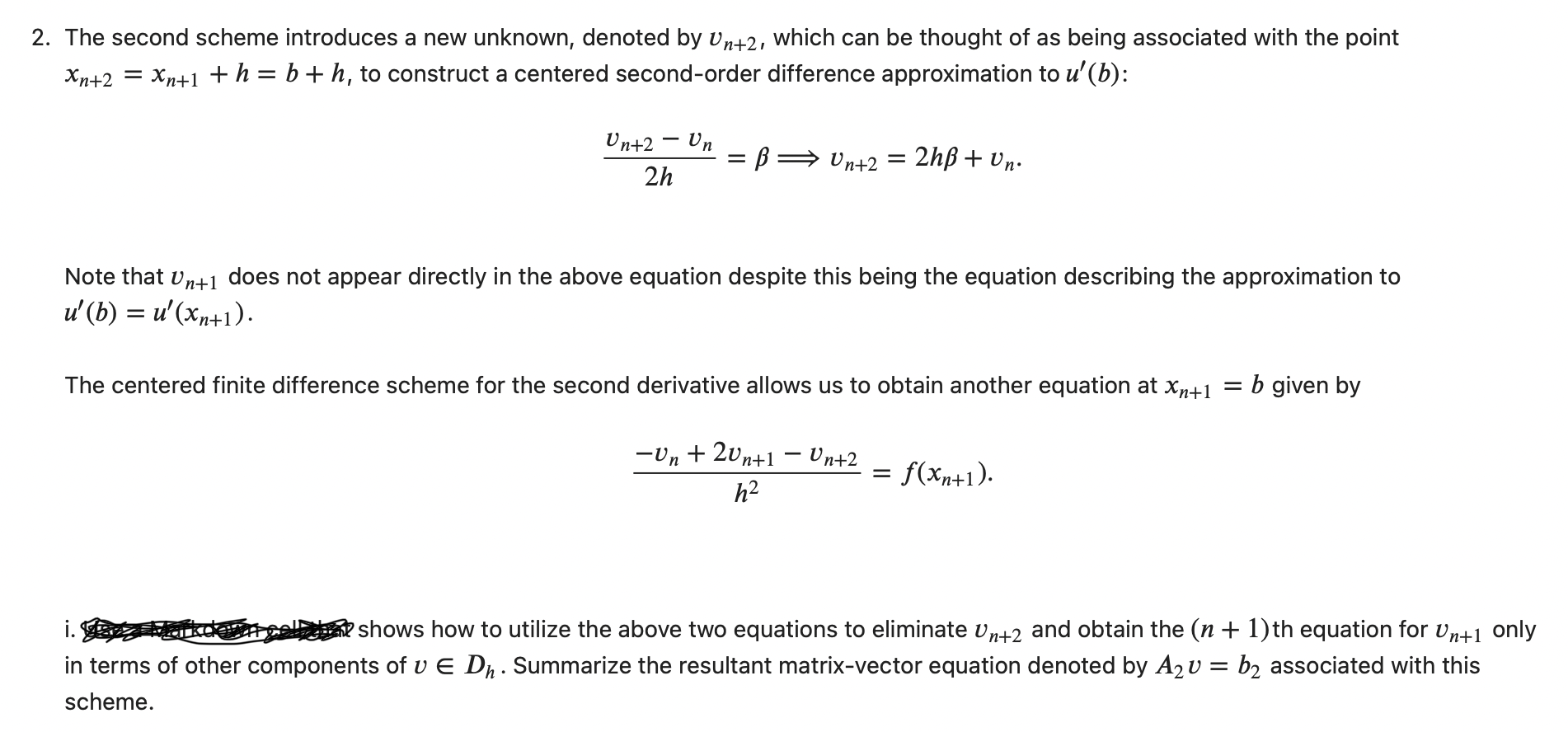 Solved Consider the following two-point BVP with mixed BCs: | Chegg.com