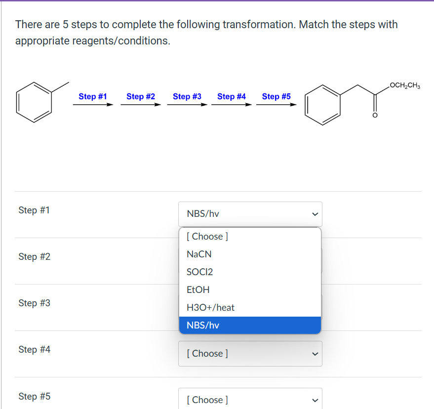 Solved There are 5 ﻿steps to complete the following | Chegg.com