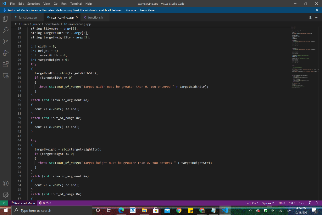 Please help! Code is in C++, all starting code is | Chegg.com