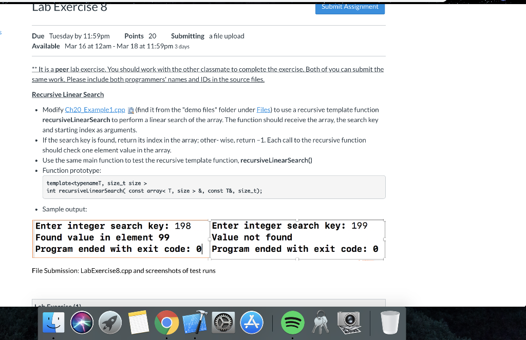 Solved CH20_Example1.cpp file: // COMSC-165 Module 8 // | Chegg.com Solved CH20_Example1.cpp file: // COMSC-165 Module 8 // | Chegg.com