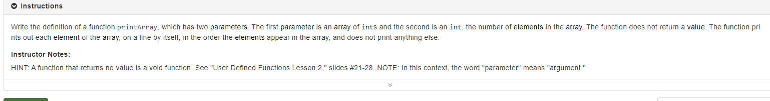 Solved Instructions Write the definition of a function | Chegg.com