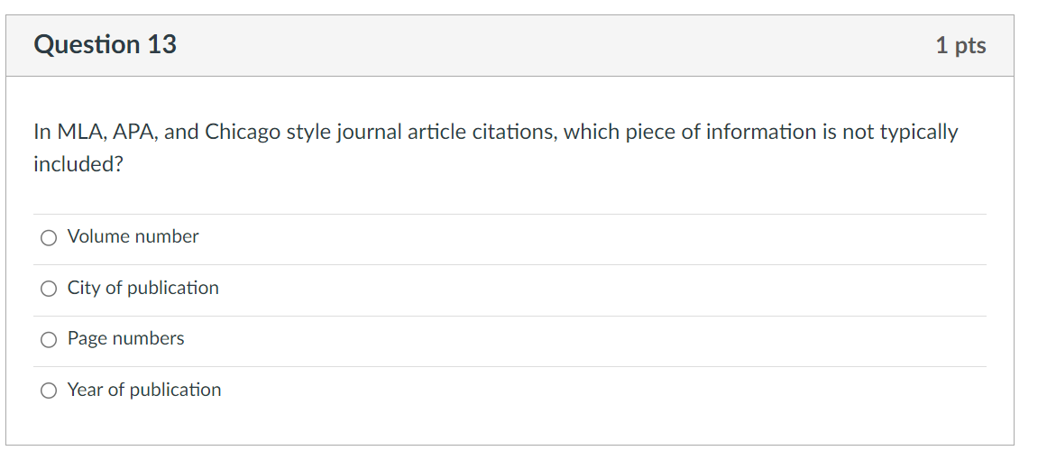 In MLA, APA, and Chicago style journal article | Chegg.com