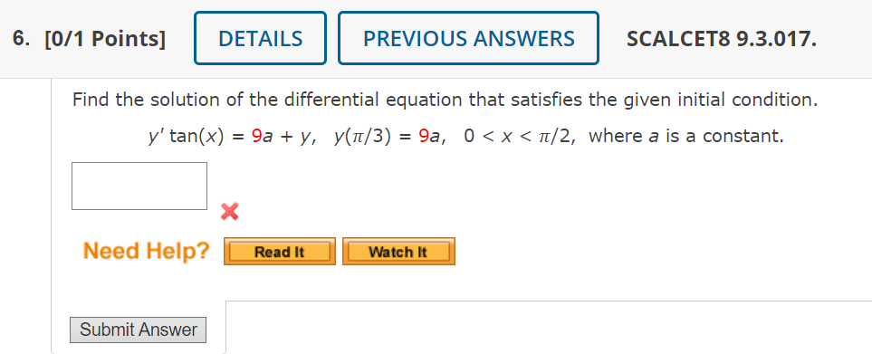 Solved Find The Solution Of The Differential Equation That
