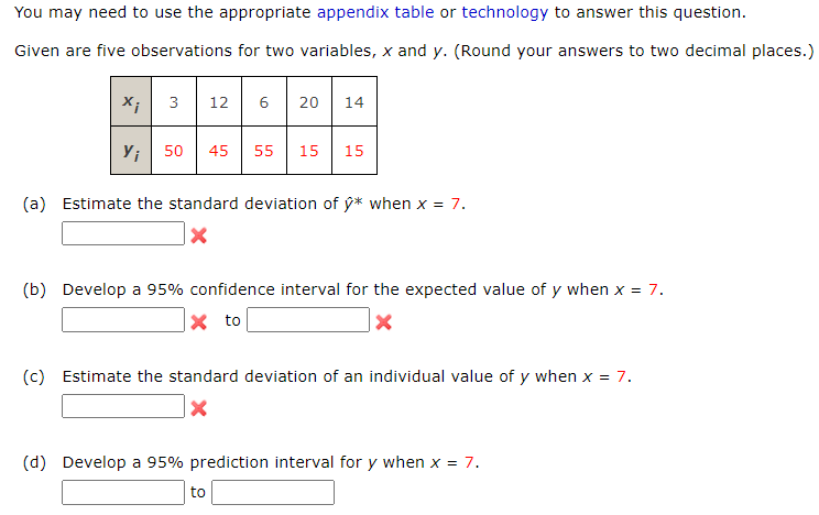 Solved You may need to use the appropriate appendix table or | Chegg.com
