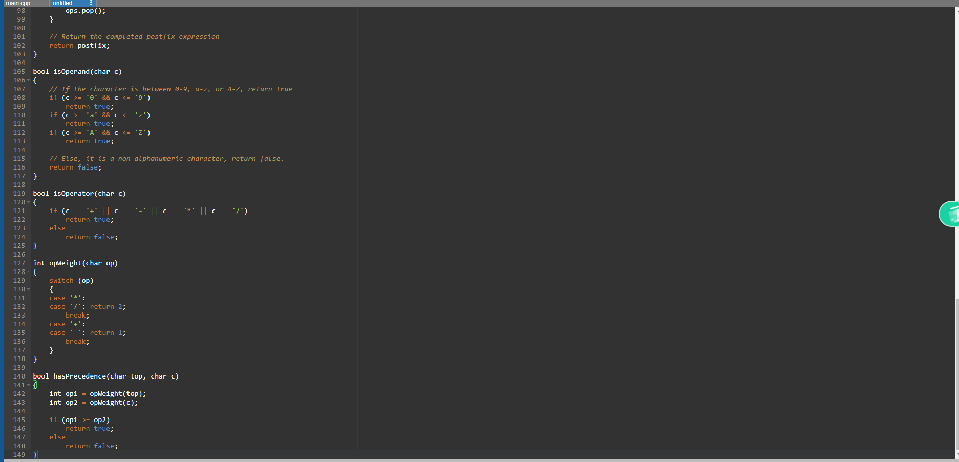 Solved Stacks For Postfix Arithmetic Arithmetic Expressions 