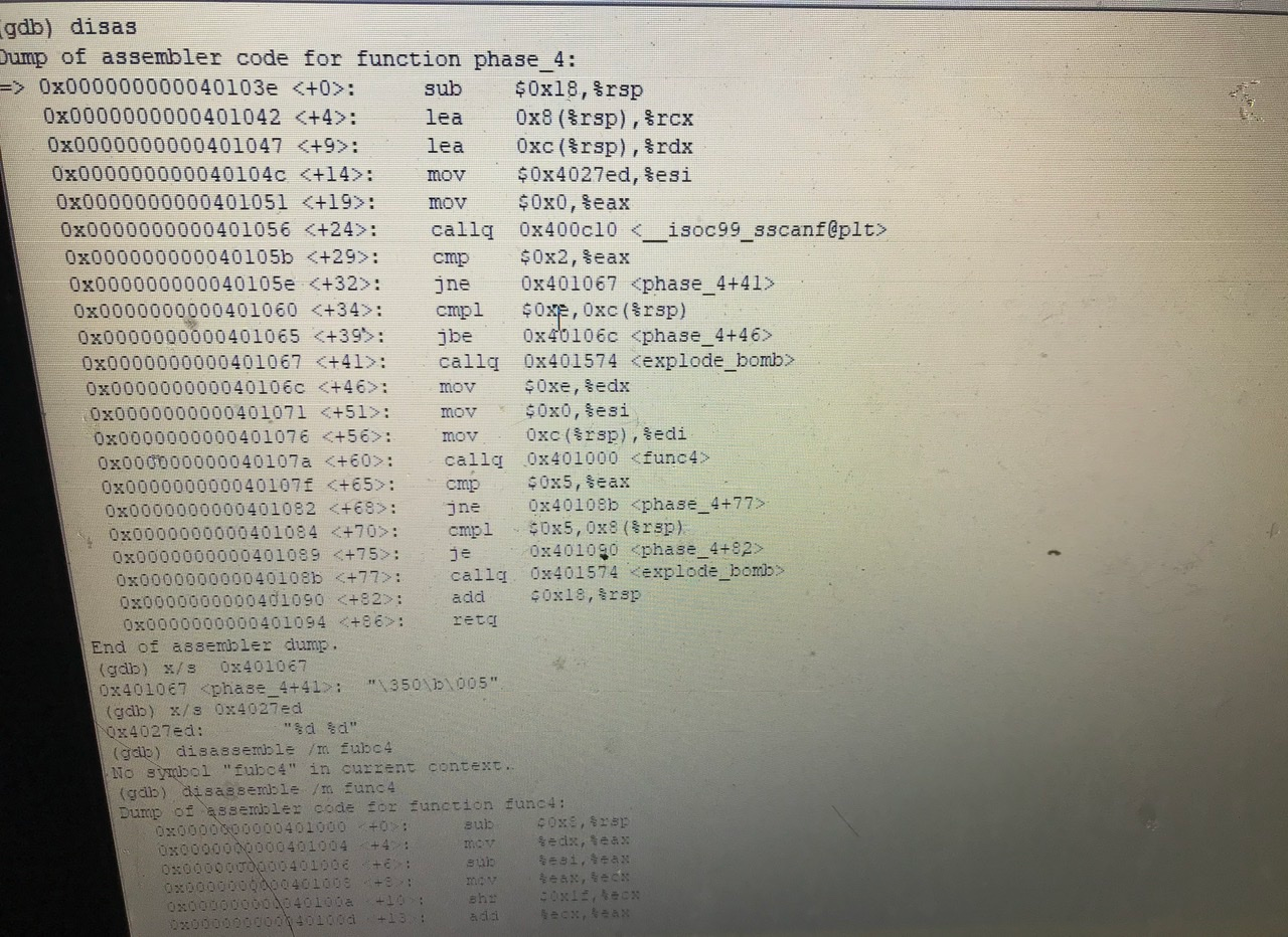gdb) disas Dump of assembler code for function | Chegg.com