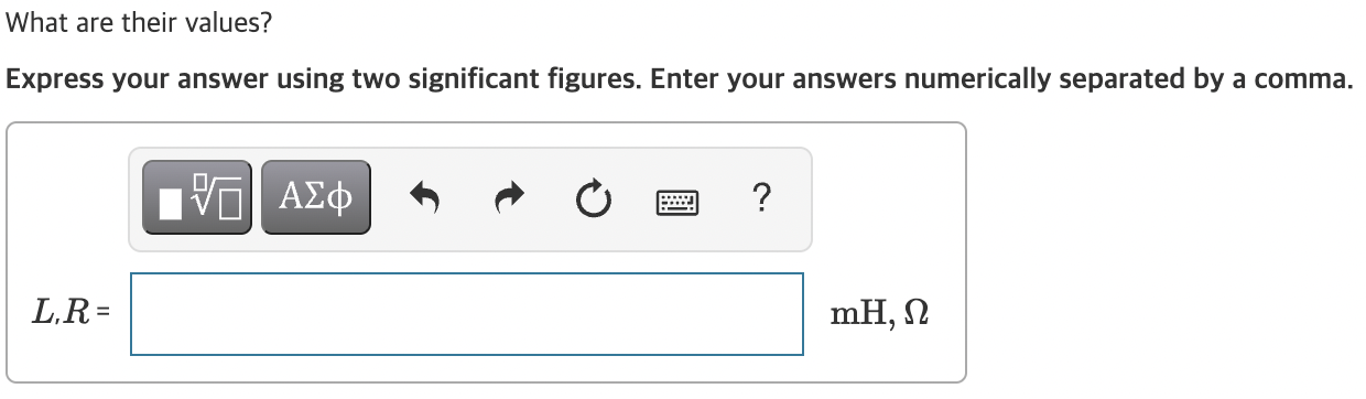 Solved A circuit contains two elements, but it is not known | Chegg.com