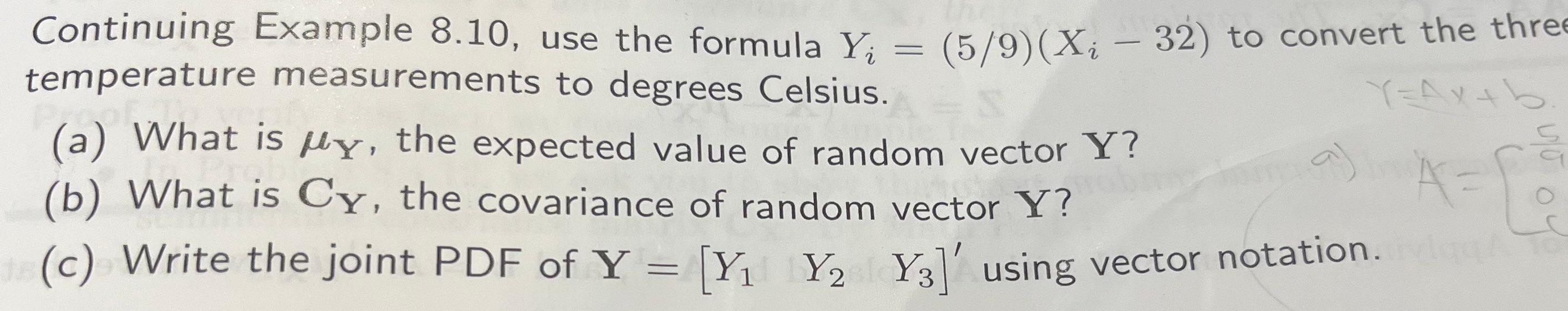 Solved Continuing Example 8.10, use the formula | Chegg.com