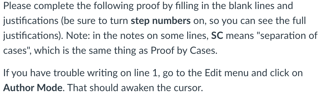 Solved Please complete the following proof by filling in the | Chegg.com
