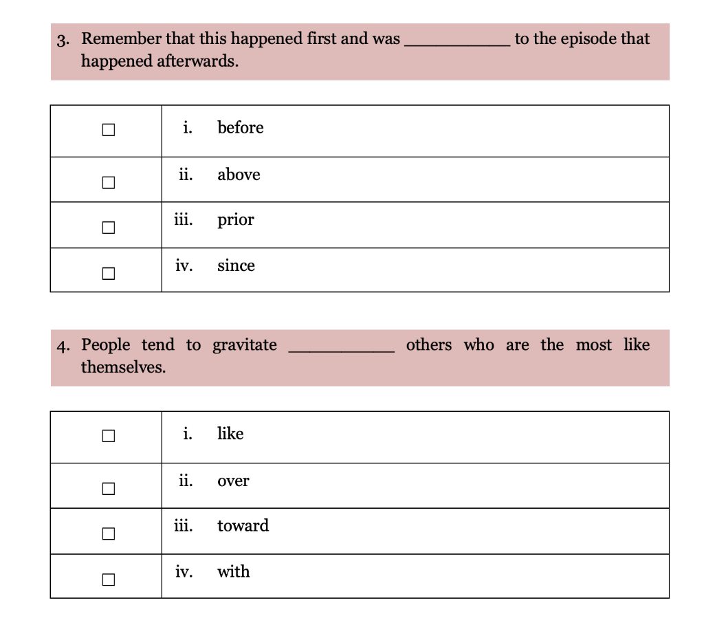 INSTRUCTIONS: Select the appropriate word to complete | Chegg.com