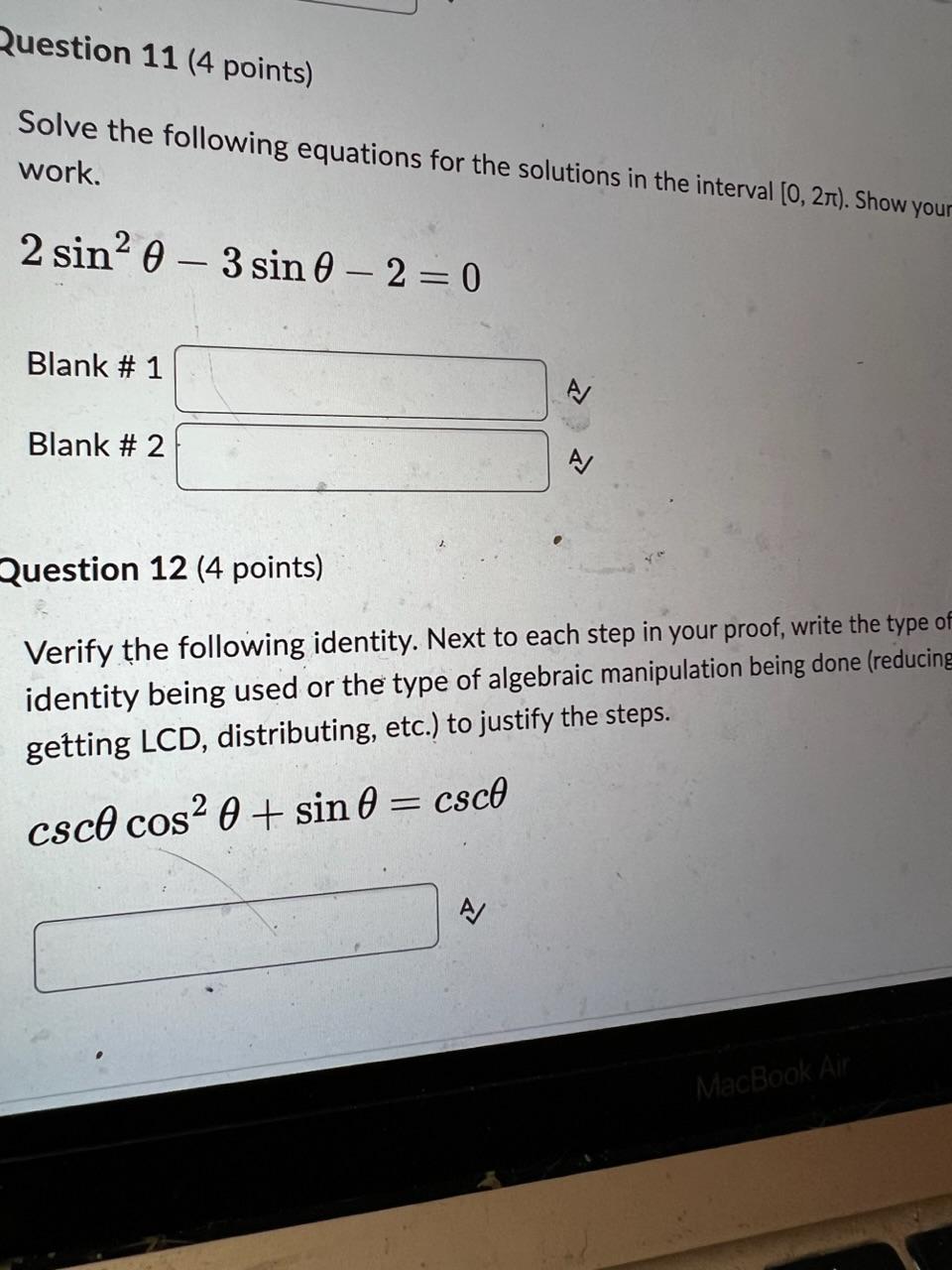 Solved Prove the identity using the sum/difference identity. | Chegg.com