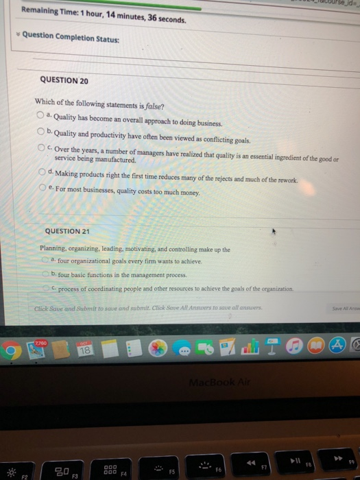 Solved Remaining Time: 1 hour, 14 minutes, 36 seconds. | Chegg.com