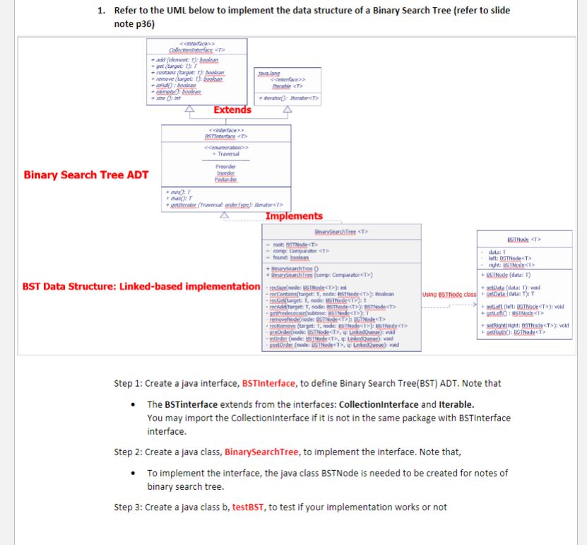In Relation To My Data Structures Course Please Do