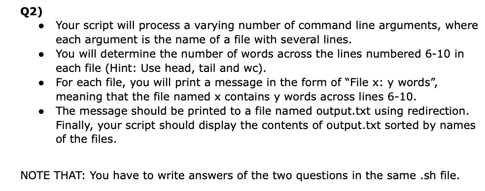 Solved Purpose of this assignment is to teach you about | Chegg.com