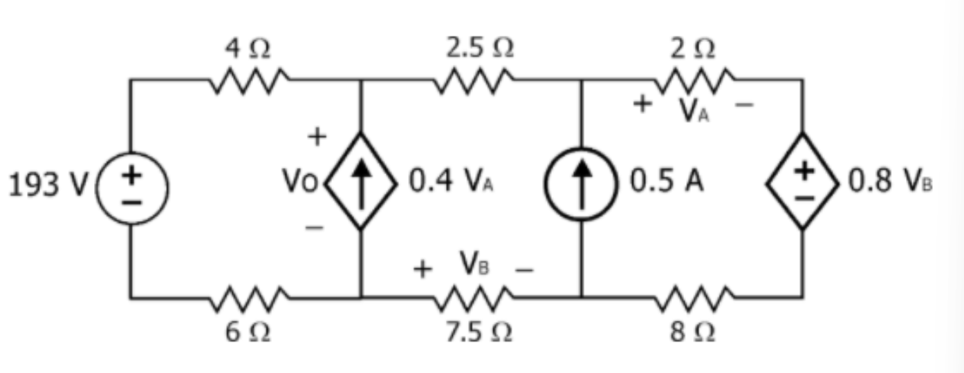 Solved Simulate the circuit in multisim using dependent | Chegg.com