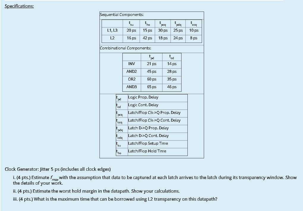 (34 pts.): a. (12 pts.) The component AC | Chegg.com