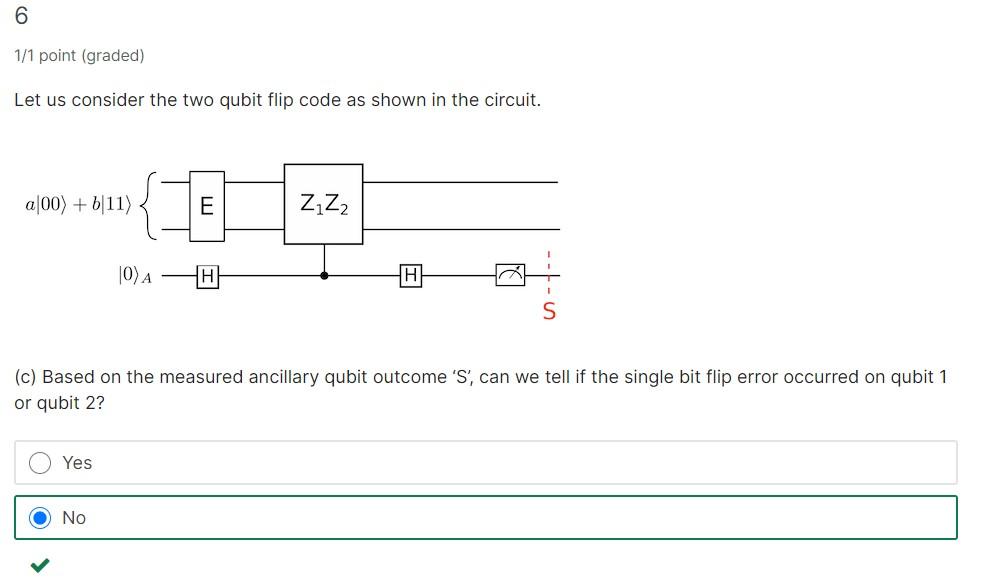 Solved 5 1/1 point (graded) Let us consider the two qubit | Chegg.com