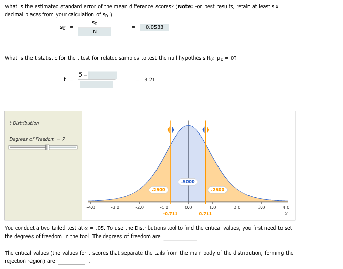 Solved Consider the following data from a related samples | Chegg.com