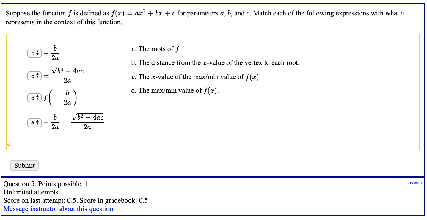 Solved Suppose f is a quadratic function that has roots at x | Chegg.com Solved Suppose f is a quadratic function that has roots at x | Chegg.com