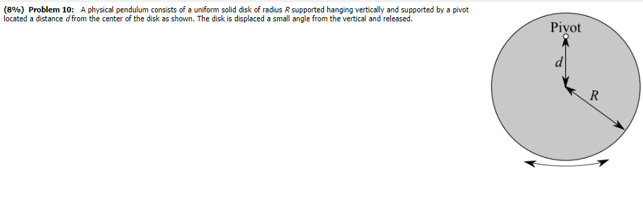 Solved Derive an expression for the angular frequency of the | Chegg.com